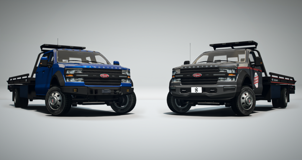 Vapid Sandstorm Rollback Tow Trucks | Animated Bed FiveM - Lore ...