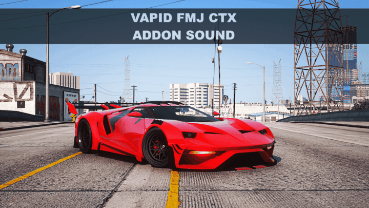 Vapid FMJ CTX | American Supercar for FiveM