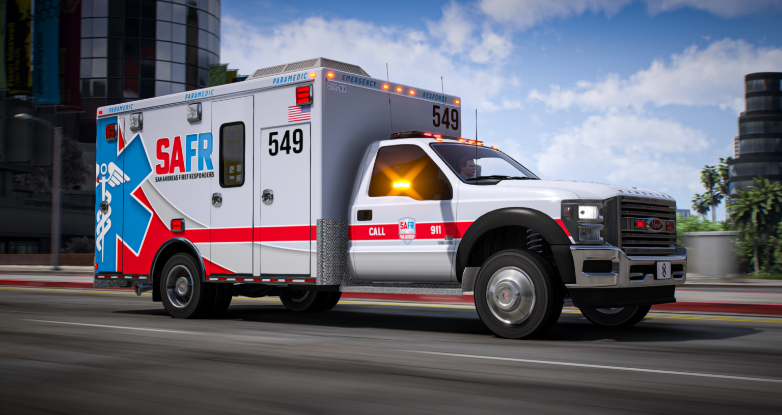 FiveM Lore Friendly Ambulance Pack | 6 Units + Animated Gurney - Lore ...